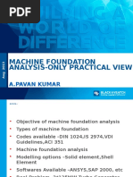 Pump Foundations - Dynamic | PDF | Stress (Mechanics) | Screw