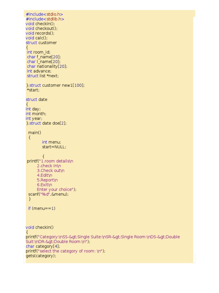 Stdio.h Stdlib.h: #Include #Include Void Void Void Void Struct Int Char ...