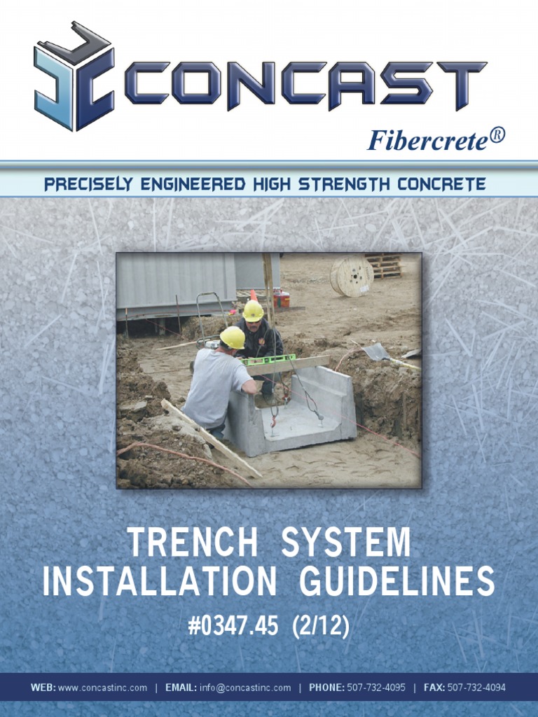 Trench Install Guide1 | Drainage | Building Engineering