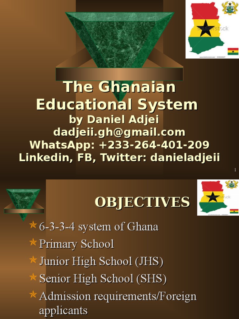 The Ghanaian Educational System | PDF | Secondary School | Ghana