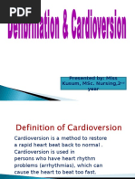 Defibrillation and Cardioversion PDF | PDF | Artificial Cardiac ...