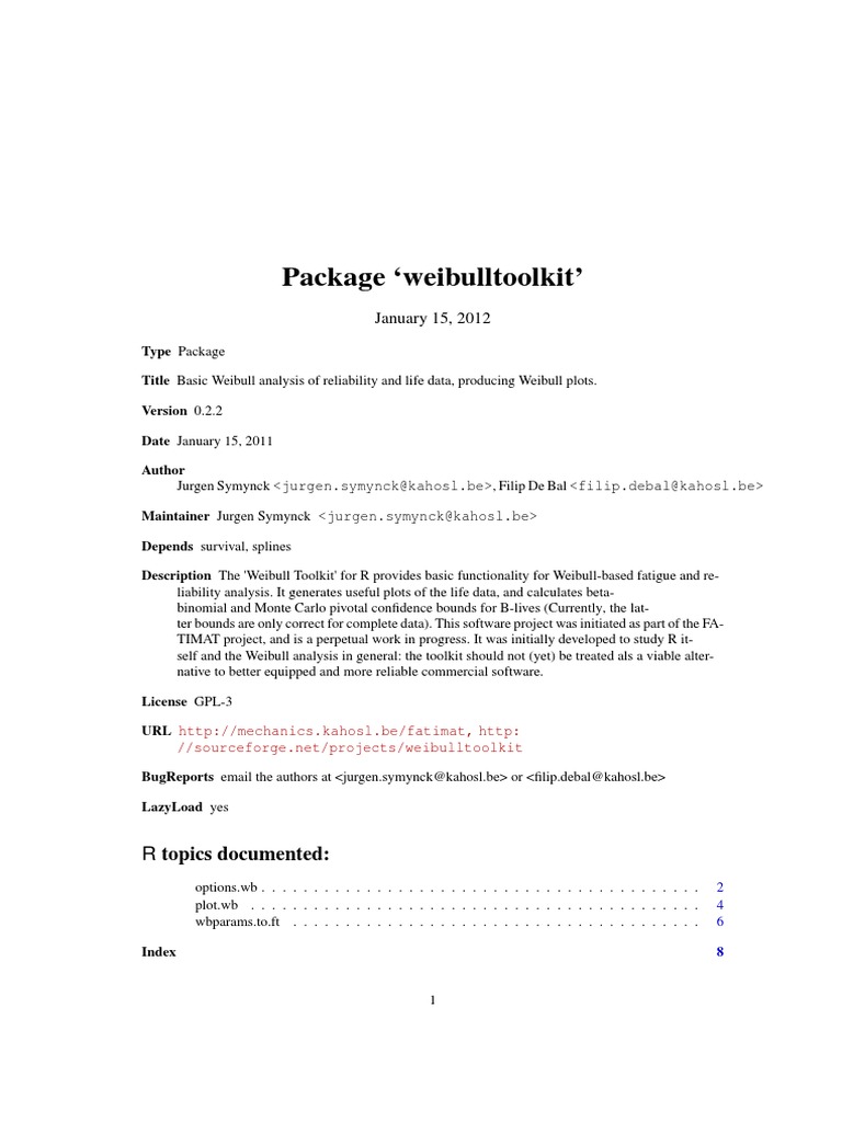 weibulltoolkit-0-2-2-refmanual-pdf-confidence-interval-regression