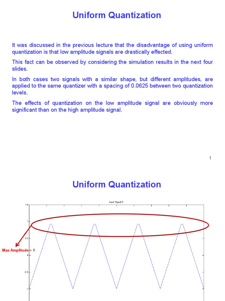 Uniform Quantization | PDF | Data Compression | Amplitude