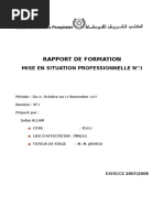 Modele-Rapport de Formation | PDF