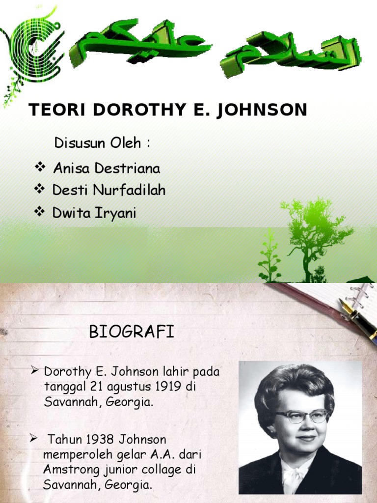 Teori Dorothy E. Johnson | PDF