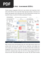 Lembar Kerja Rapid Entire Body Assesment | PDF