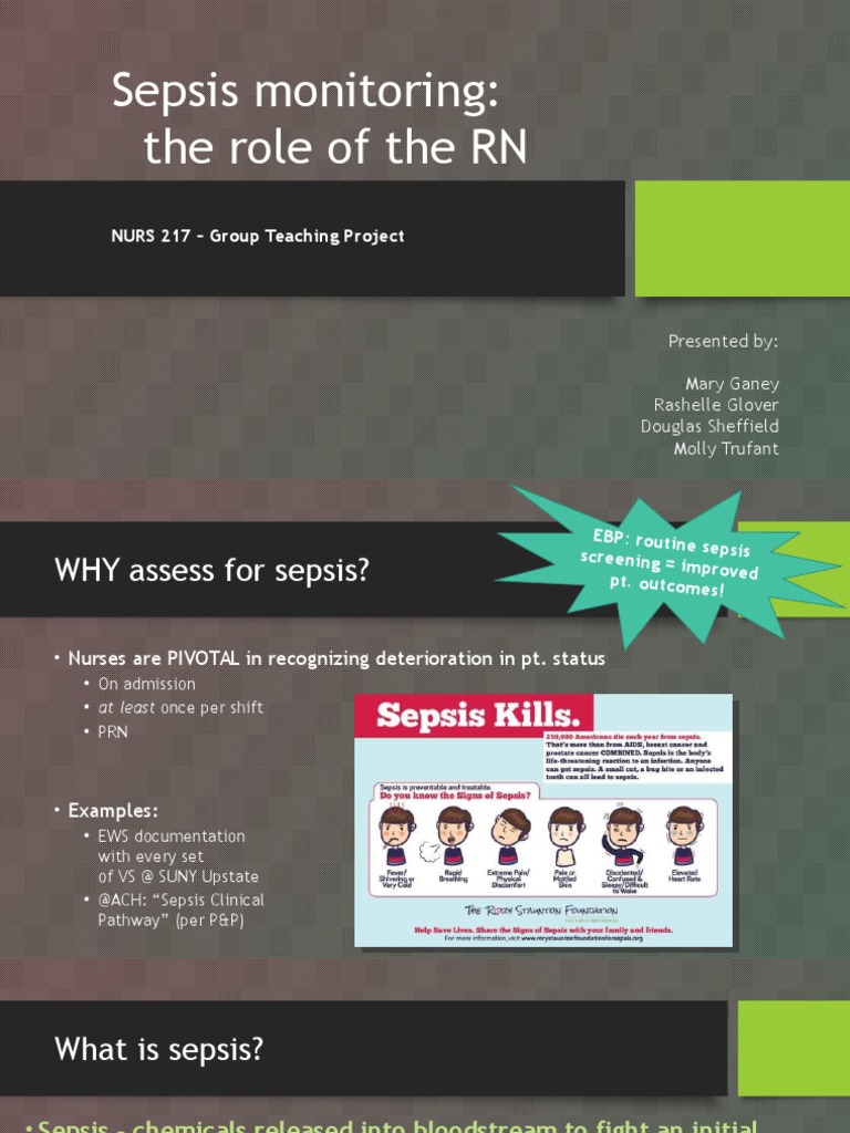 E-Portfolio Sepsis | PDF | Sepsis | Inflammation
