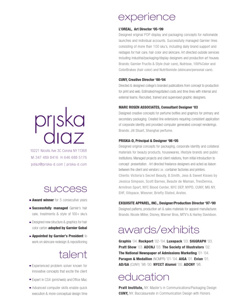 Priska Diaz | PDF | Design | Business