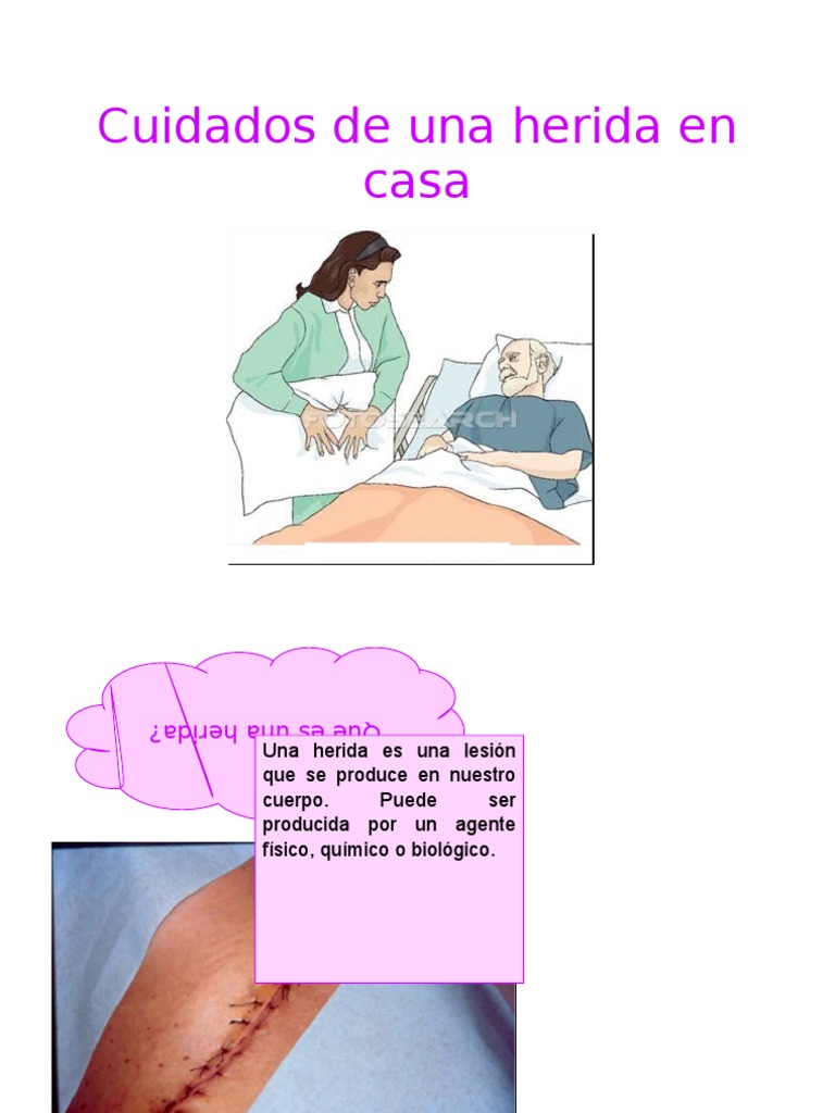 Cuidados de Una Herida en Casa | PDF