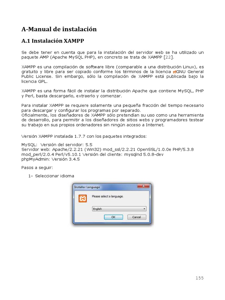 Instalación y Configuración de XAMPP | PDF | Servidor HTTP Apache | Php