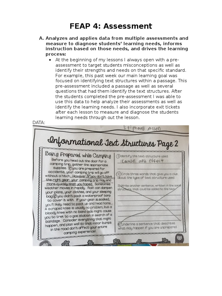 Feap 4 | PDF | Educational Assessment | Test (Assessment)