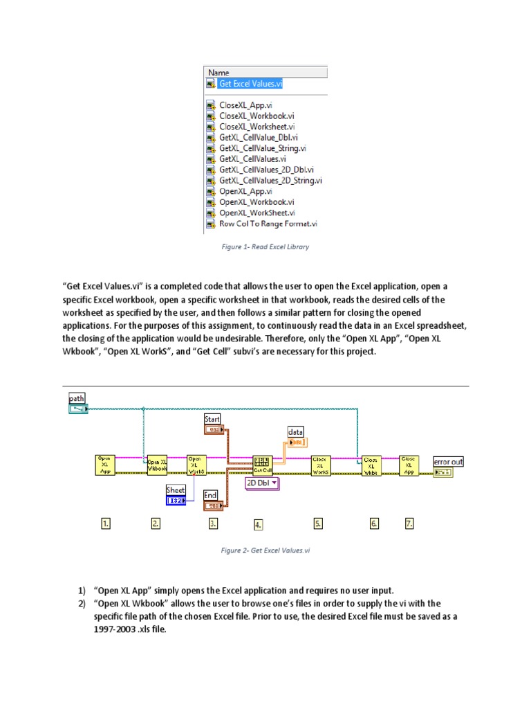 How To Import Excel Into Labview | PDF | Microsoft Excel | Spreadsheet