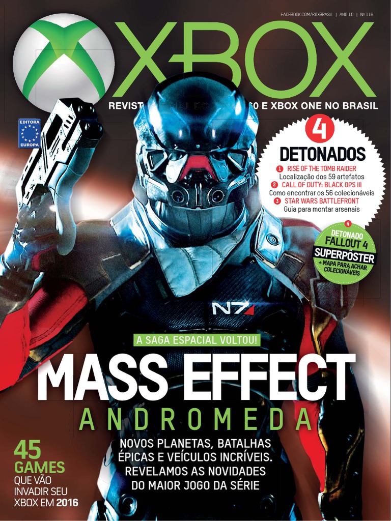 Xbox Brasil - Edição 116 - Janeiro 2016 | PDF | Xbox (console) | Videogames