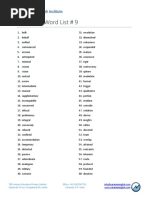 2300 Most Common Words | PDF | English As A Second Or Foreign Language