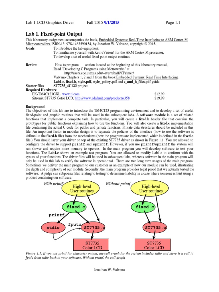 Lab01 - Fixed Point | PDF | C (Programming Language) | Integer (Computer Science)