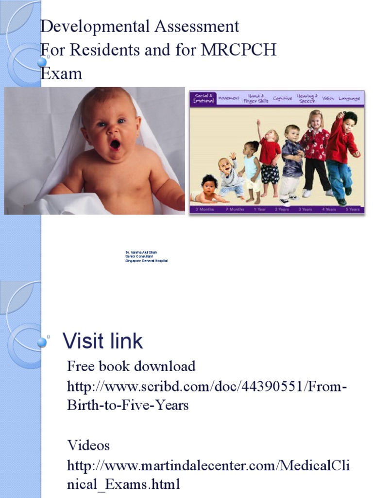 Developmental Assessment For Pediatric Residents | PDF | Autism ...