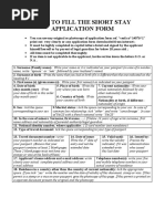 How To Complete The AVATS Form | PDF | Travel Visa | Passport