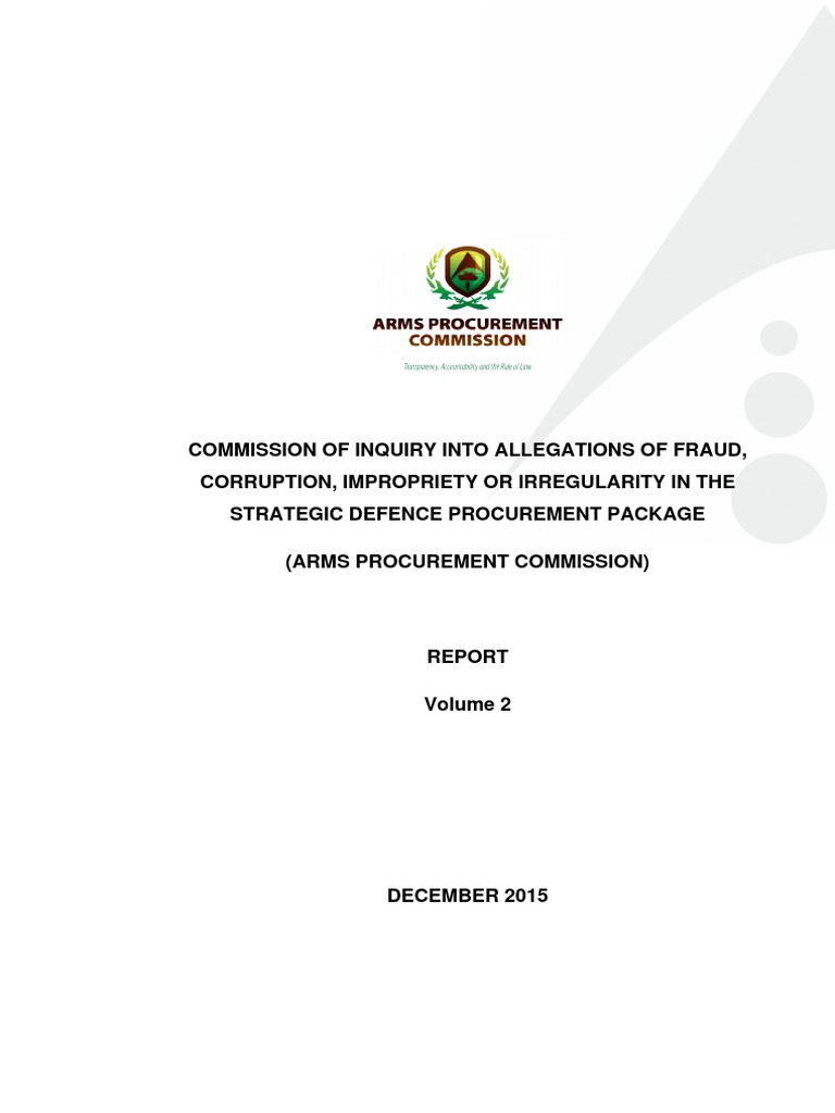 Arms Commission Report VOL 2 | PDF | Deterrence Theory | Crime & Violence