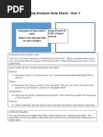 Graphic Design Research Worksheet | PDF