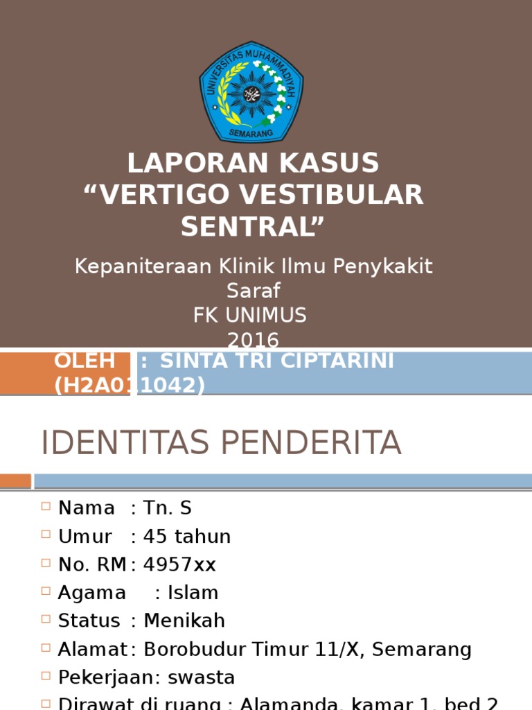 Vertigo Sentral | PDF