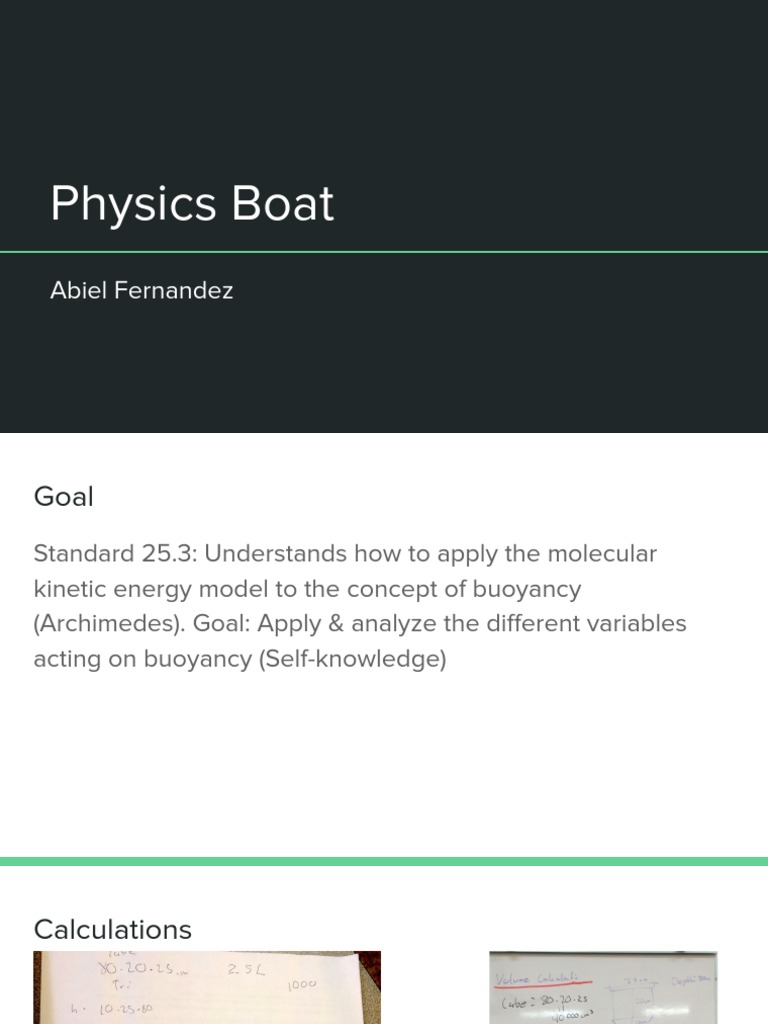 Buoyancy Analysis in Boat Design | PDF | Computers