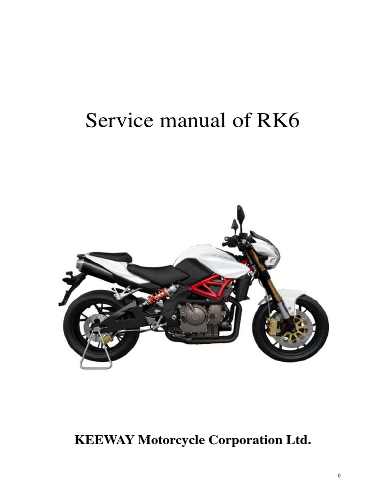 RK6 Service Manual | PDF | Ignition System | Fuel Injection
