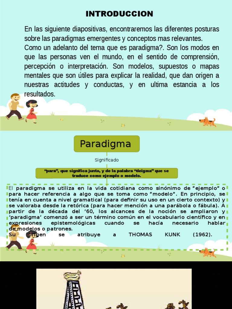 Definición y Origen del Paradigma | PDF | Paradigma | Science