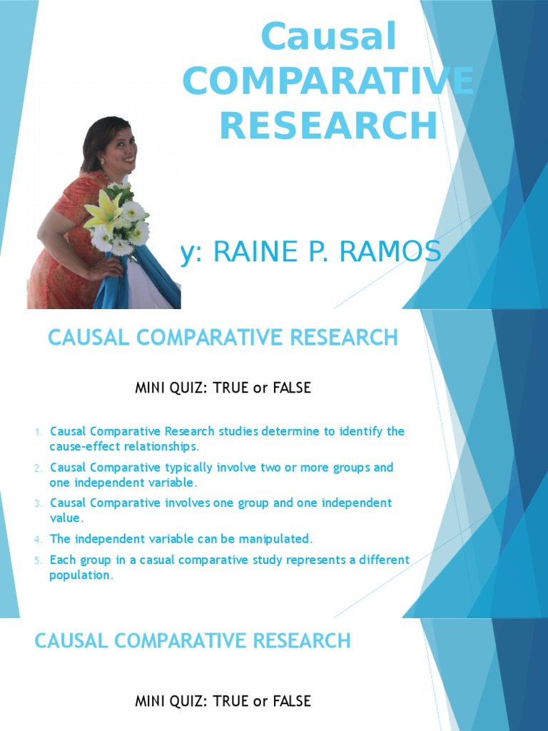Causal Comparative Research | PDF | Causality | Statistical Theory