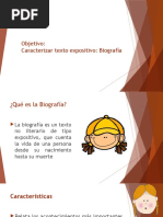 Estructura y partes de una biografía | PDF | Biografía | Narrativa