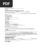 Ptcfor Application | PDF | Affidavit | Notary Public