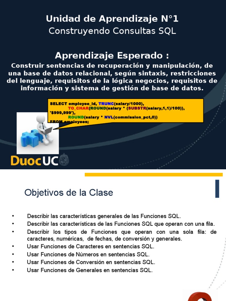 Consultas SQL y Funciones de Filas | PDF | SQL | Software de gestión de datos