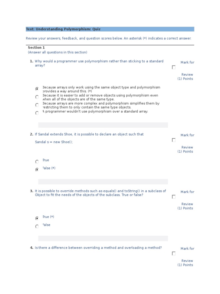 Understanding Polymorphism Pdf Method Computer Programming Inheritance Object Oriented