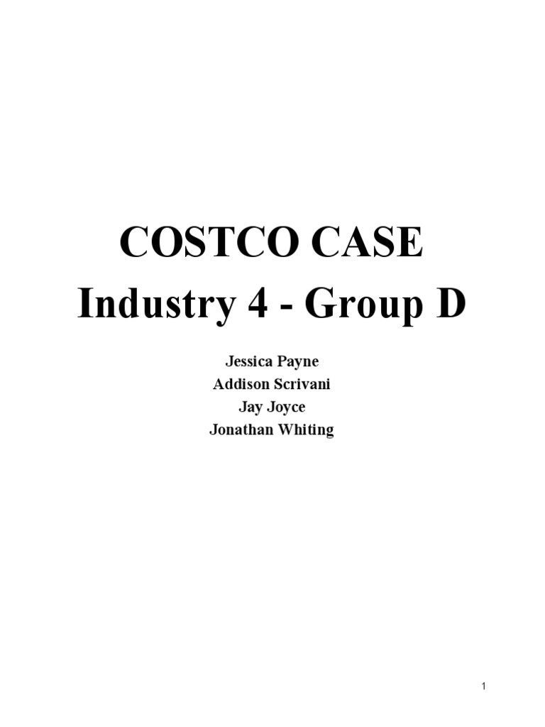 Costco Case Analysis | PDF | Costco | Retail