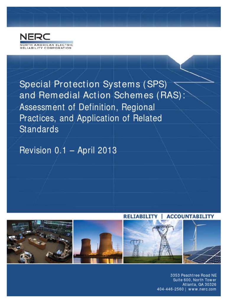 Special Protection Systems (SPS) and Remedial Action Schemes (RAS ...