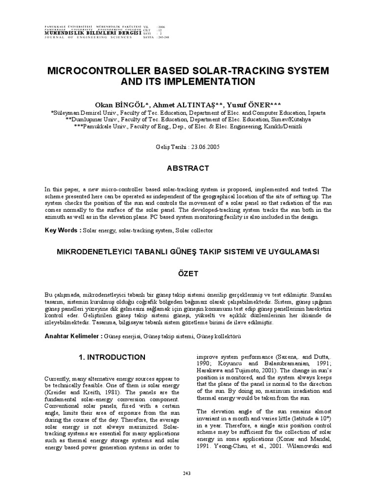 Microcontroller Two Axes | PDF | Microcontroller | Electrical Engineering