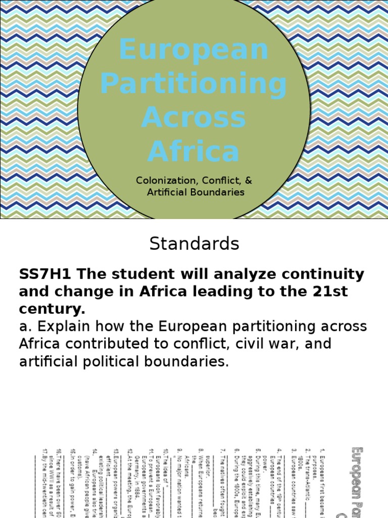 Web Copy European Partitioning Across Africa | PDF | Africa | Colonialism
