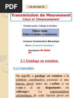 Guidage par Paliers en Mécanique | PDF | Palier (mécanique) | Mouvement ...