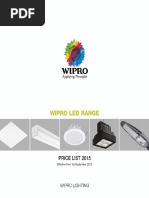 Wipro Lighting Catalogue PDF | PDF | Lighting | Light Emitting Diode
