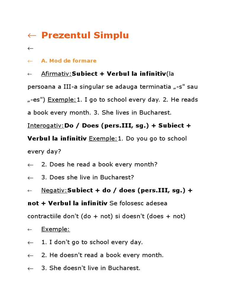 Gramatica Engleza | PDF | Languages