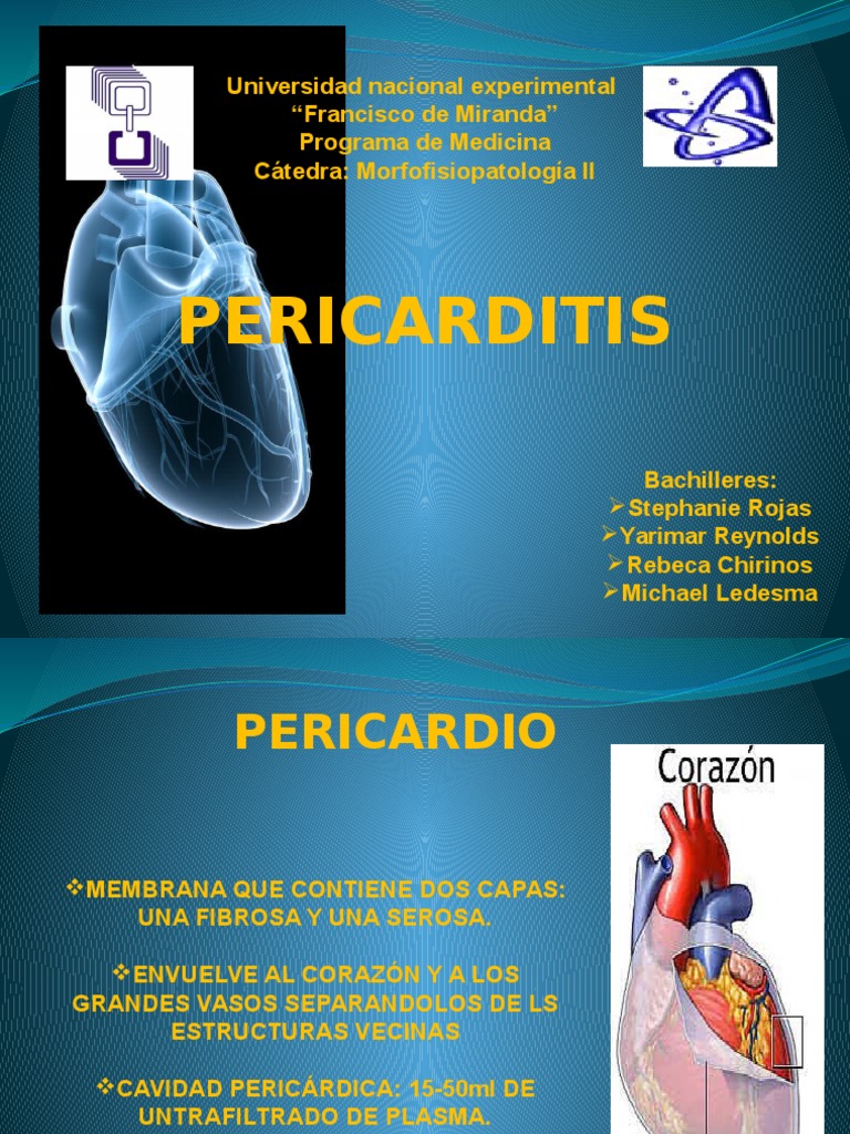 Pericarditis | PDF | Especialidades Medicas | Medicina CLINICA