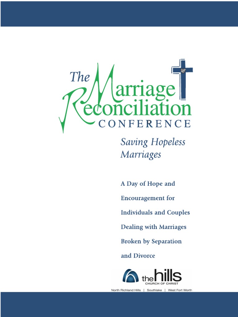 Marriage.reconciliation.handbook | Divorce | Fruit Of The Holy Spirit