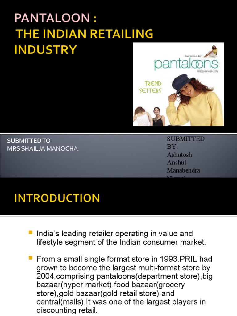 Pantaloon | PDF | Retail | Pricing