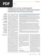 Bowel Cancer Screening Participant Form | PDF | Screening (Medicine)