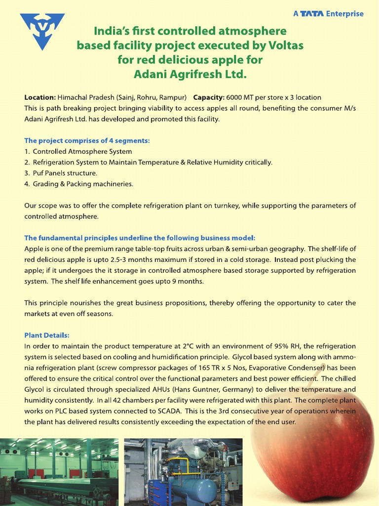 Apple - Adani Agrifresh, Himachal Pradesh | PDF