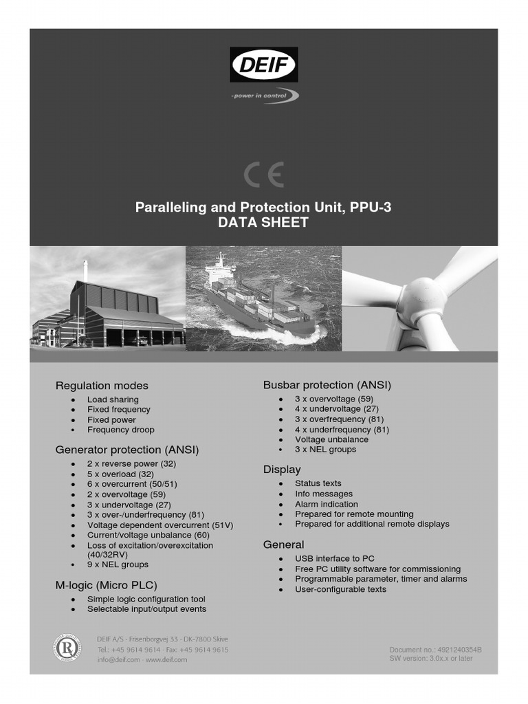 Datasheet PPU-3 | PDF | Electrical Impedance | Alternating Current