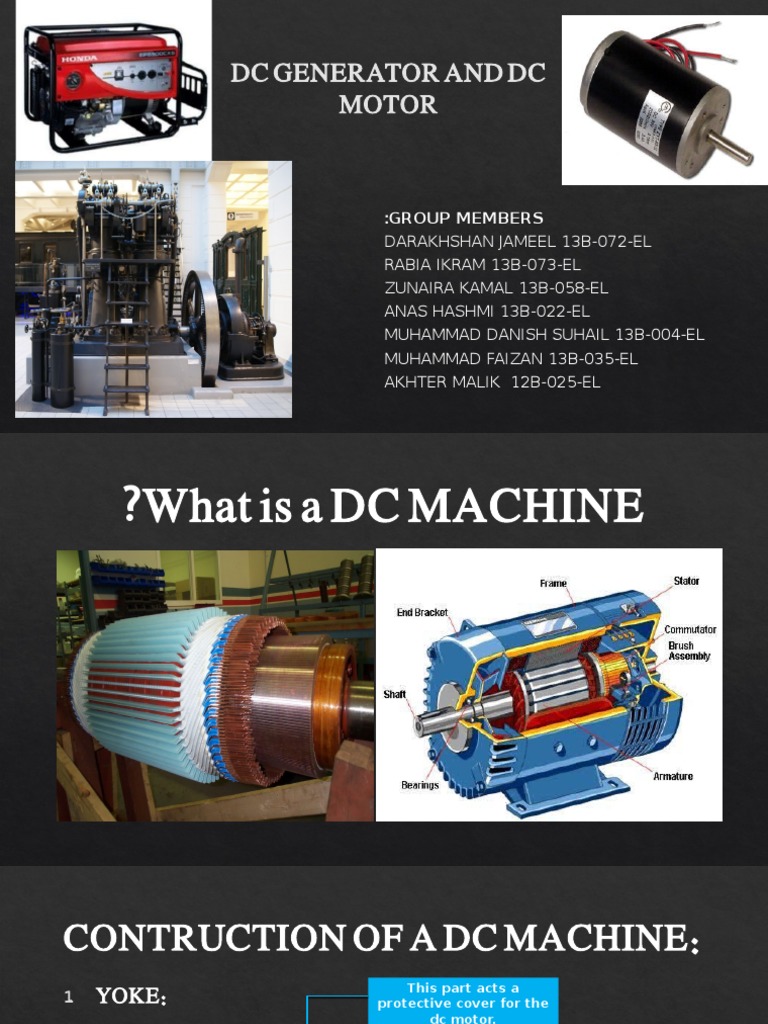 DC Machine | PDF