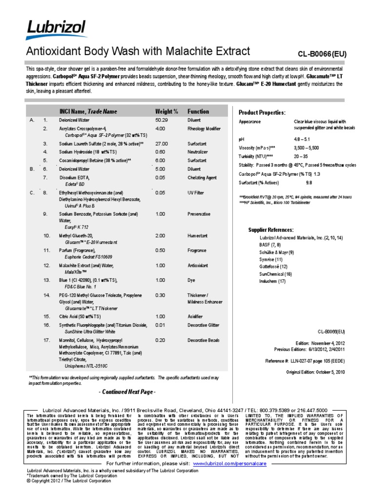CL B0066 (Eu) | PDF | Patent | Chemical Substances