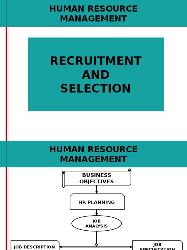Recruitment and Selection | PDF | Recruitment | Employment