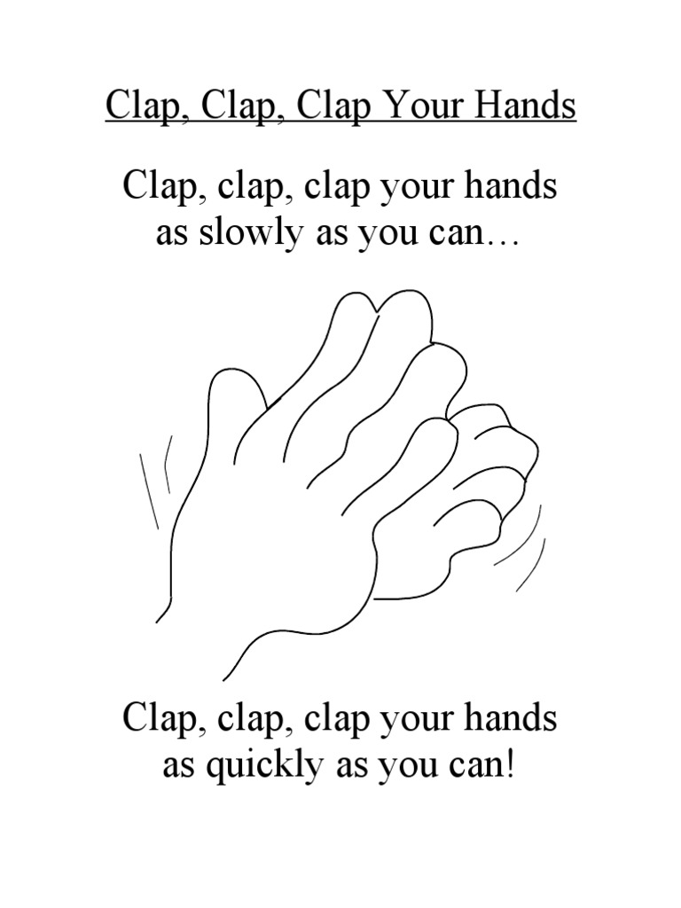 Clap, Clap, Clap Your Hands | PDF