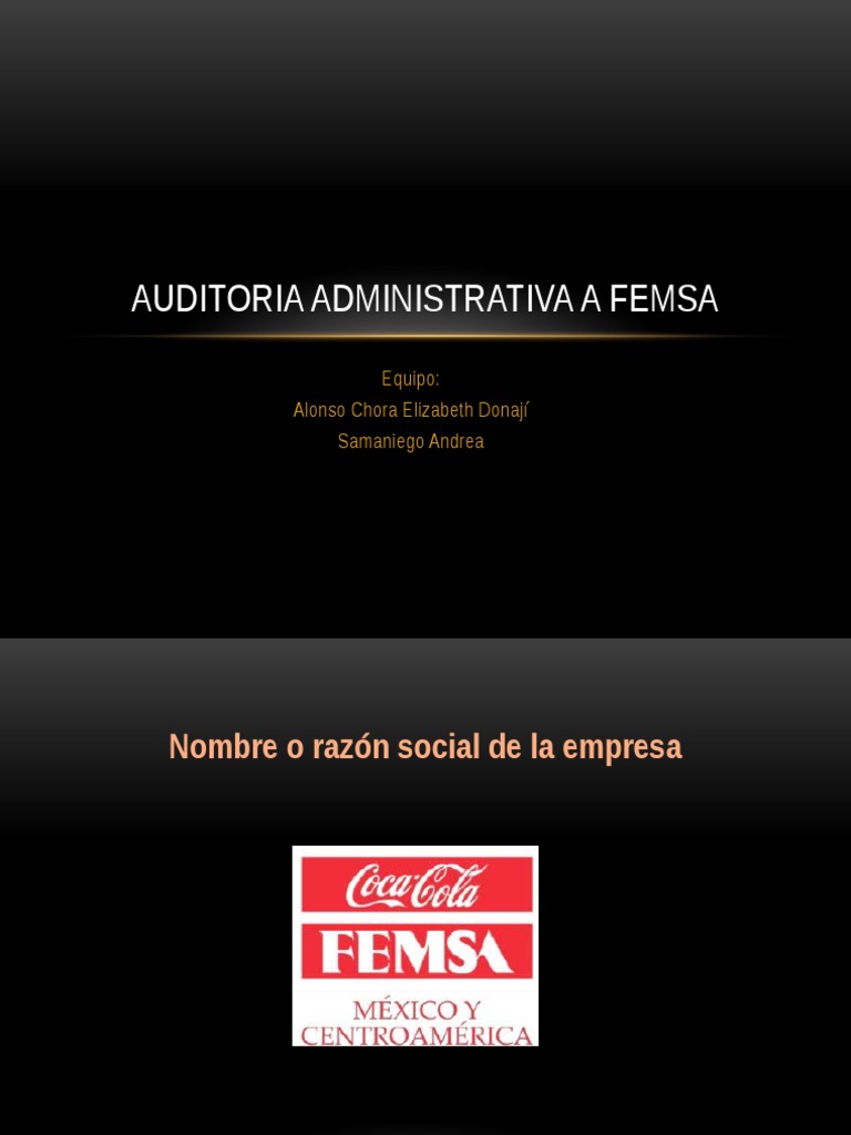 Análisis organizacional de Coca-Cola FEMSA: estructura, operaciones ...